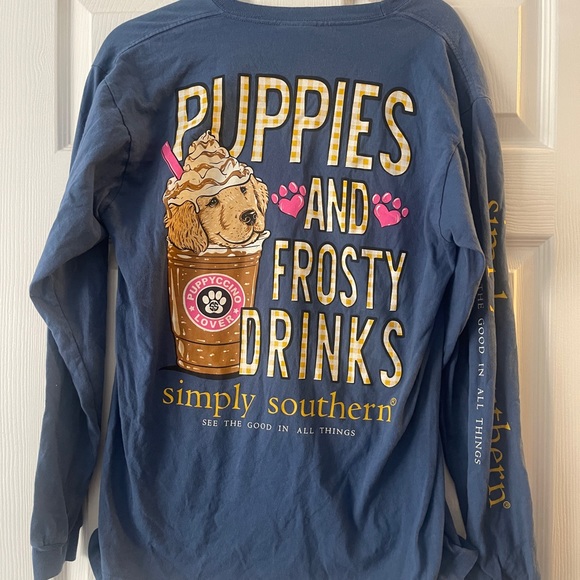 Simply Southern | Tops | Simply Southern Golden Retriever Puppies ...